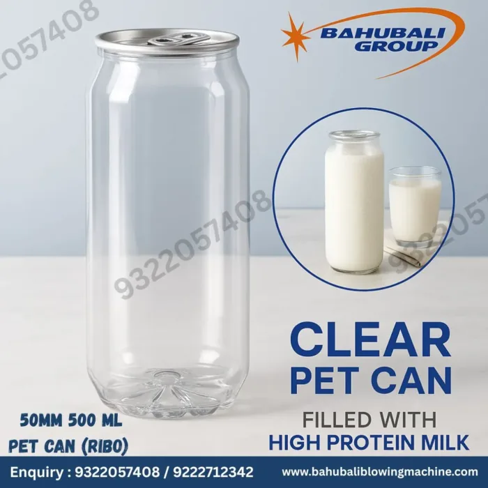 50mm 500ml Rib Btm (Ribo) - Bahubali Pet Can